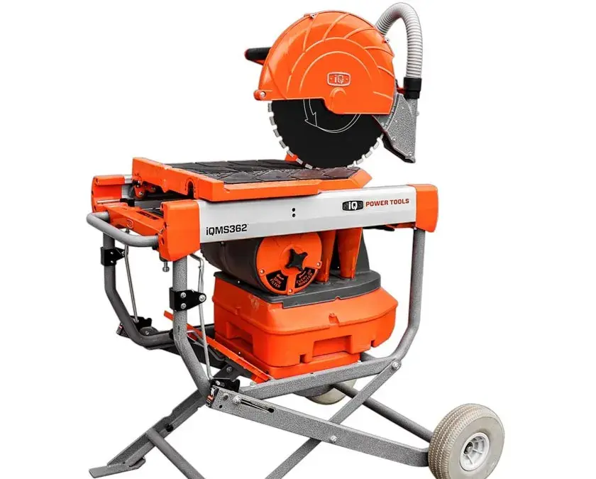 Cutting the Retaining Wall Caps