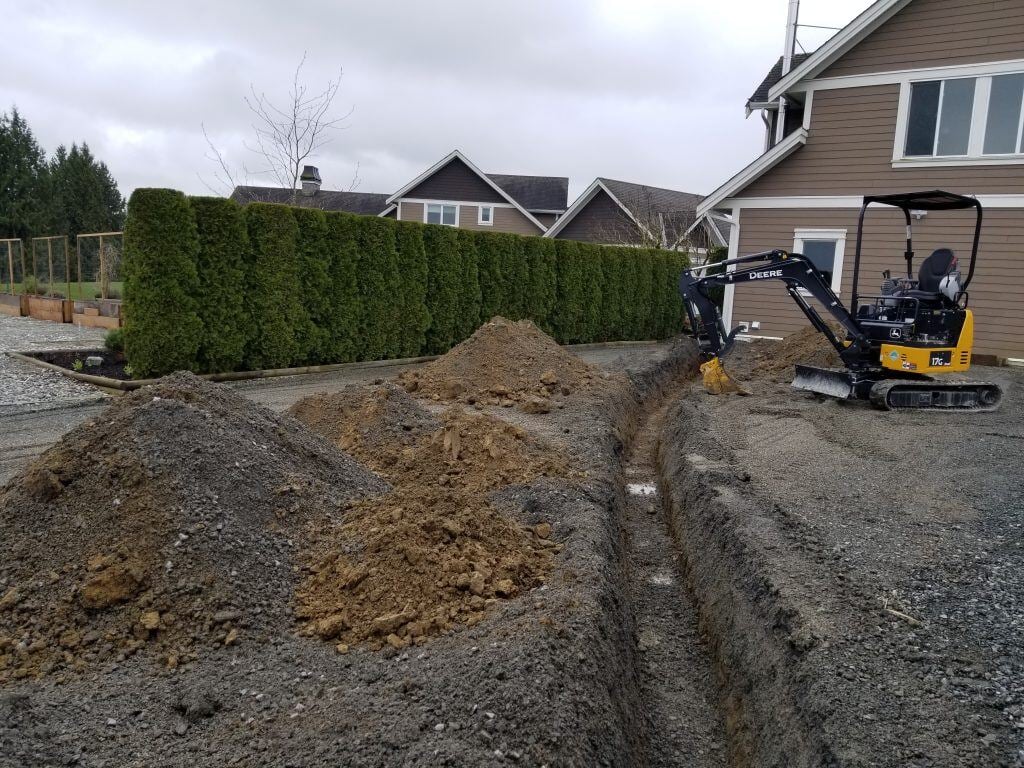 Typical Excavation Depths, Grade, and Accuracy