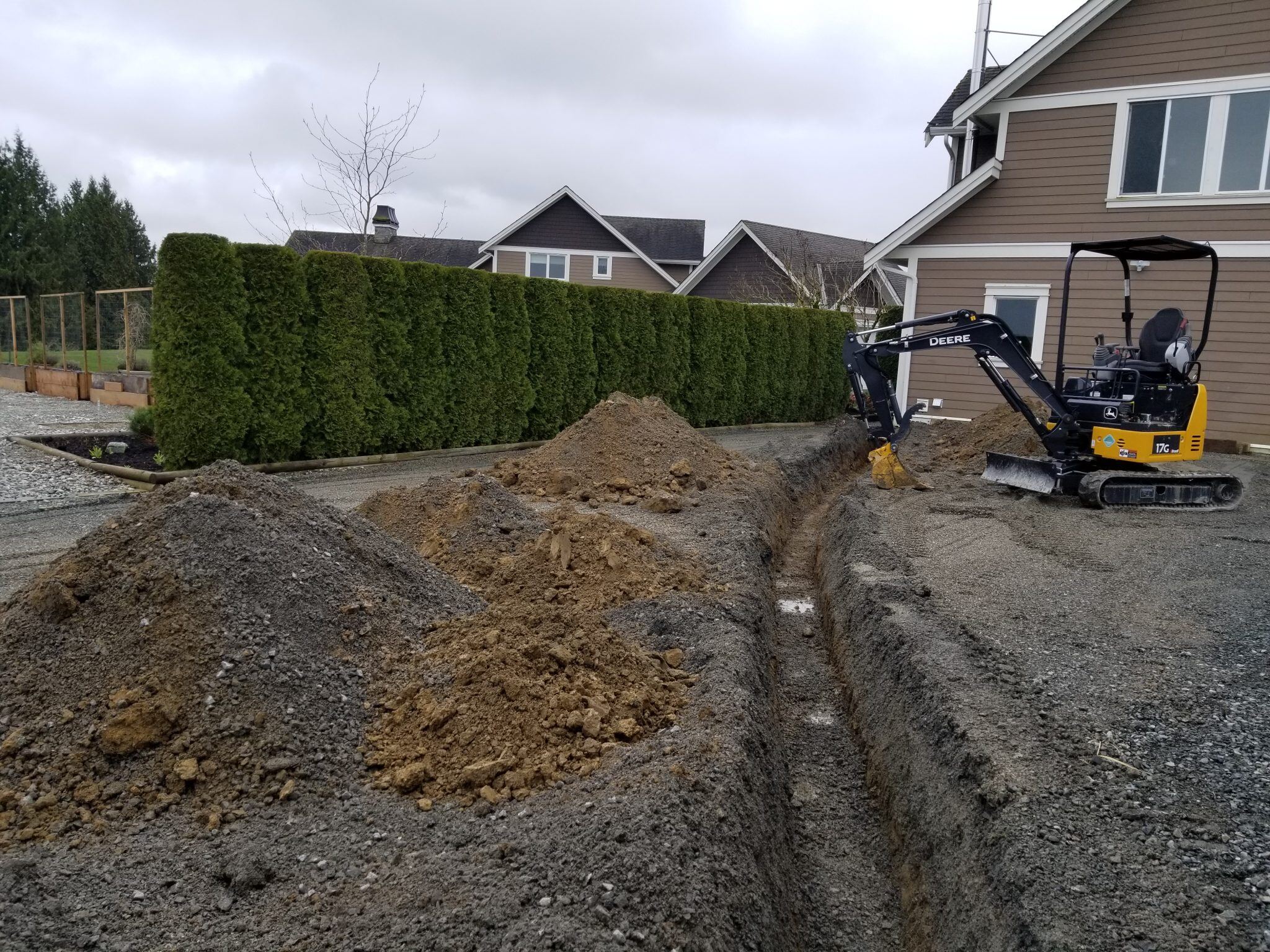 Typical Excavation Depths, Grade, and Accuracy