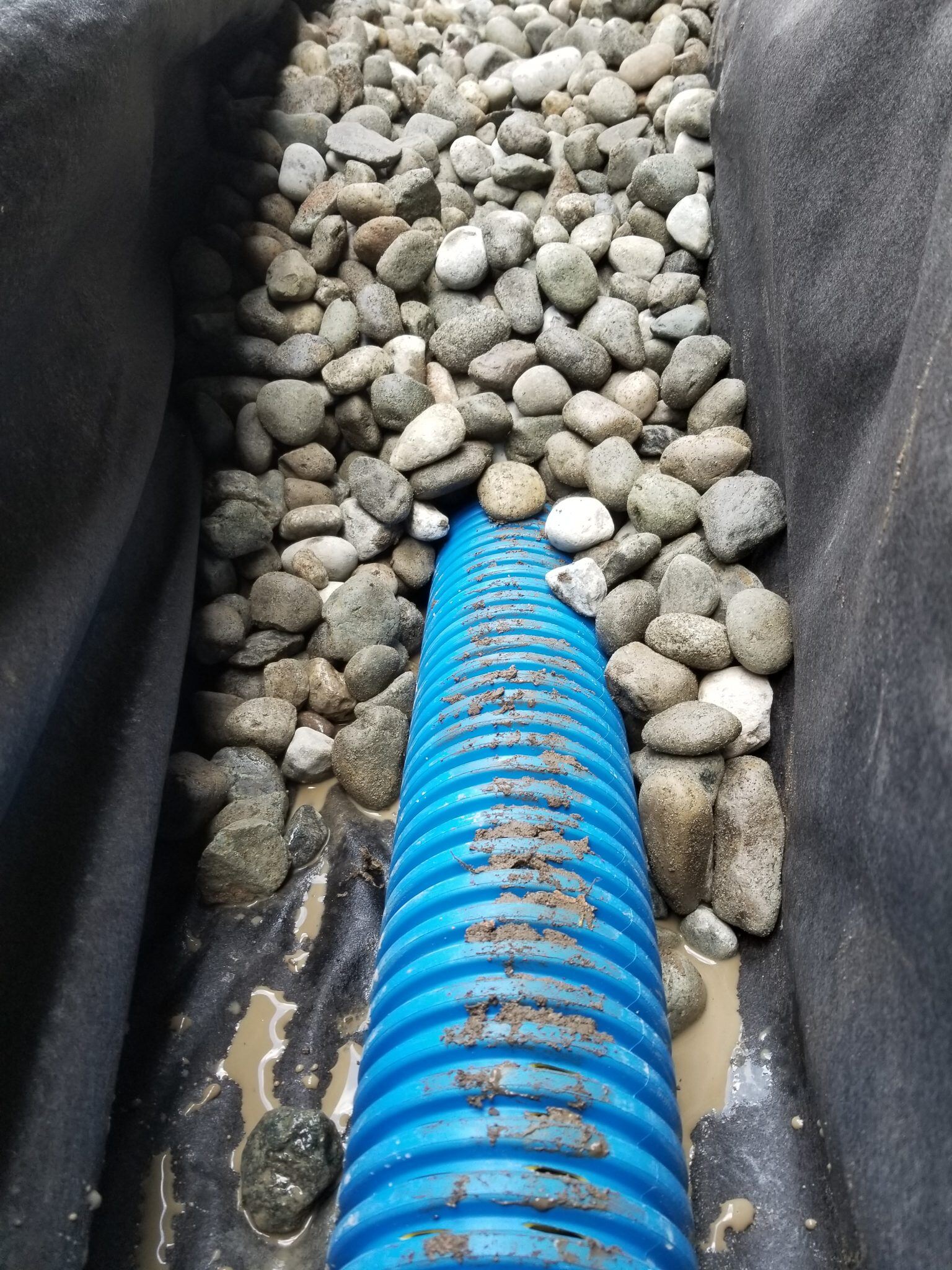 French Drain Pipe