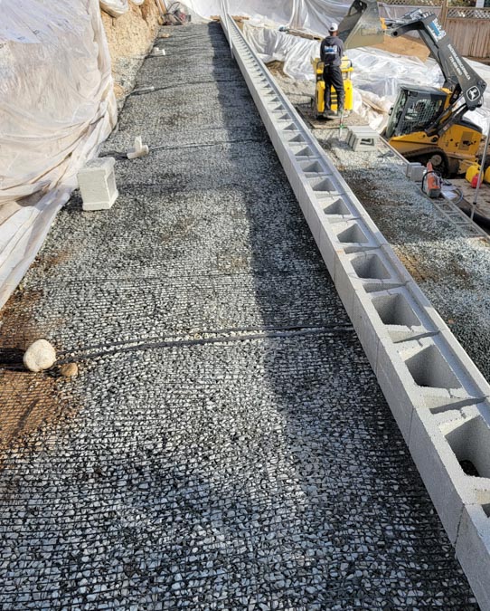 Excavation For Retaining Walls