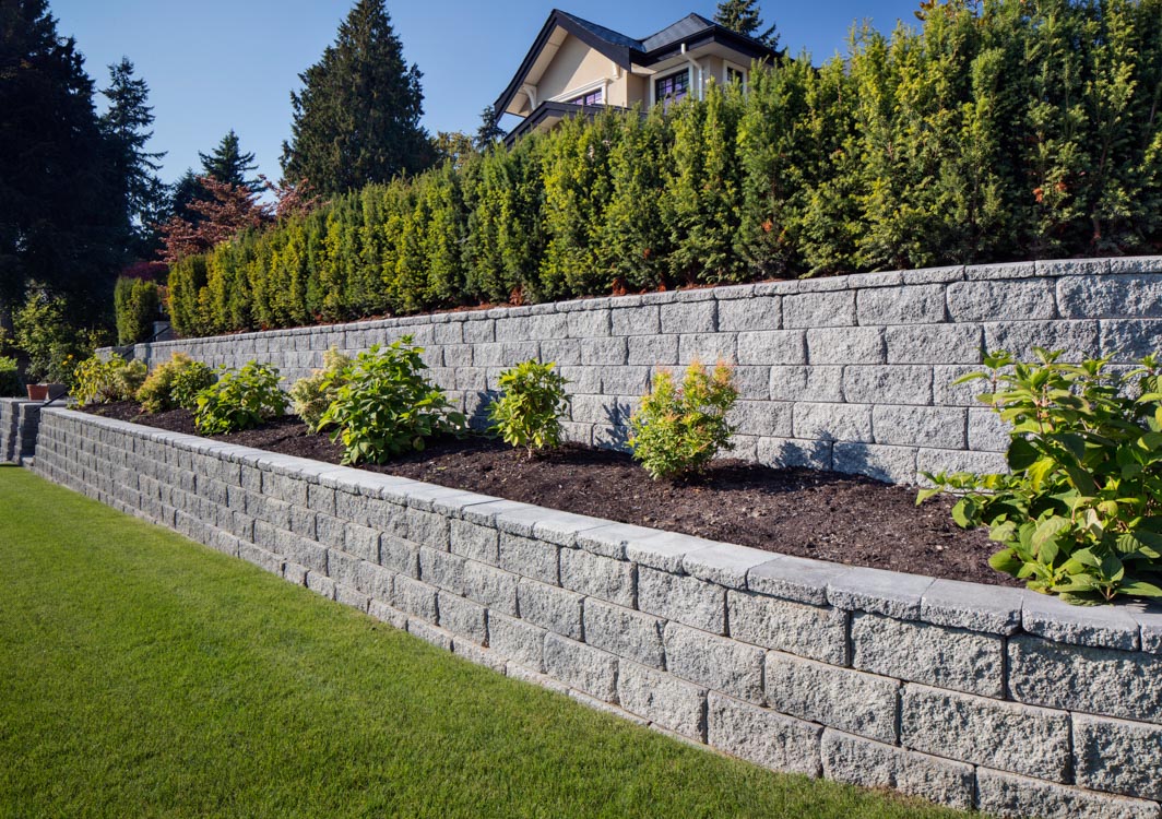 Allan Block Concrete Retaining Wall Block Options