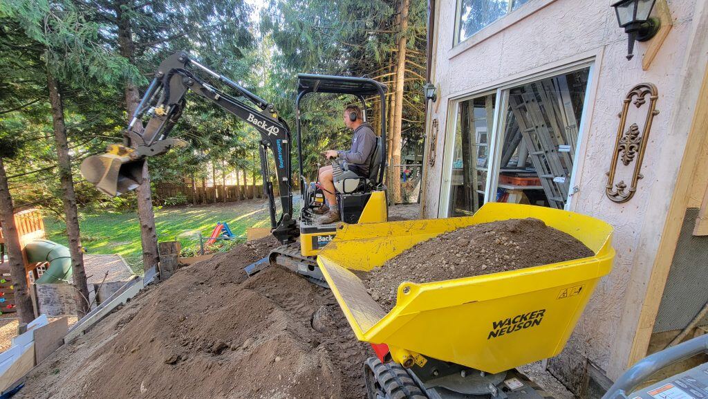 Allan Block Retaining Wall Excavation: How Much Soil Removed and Why?